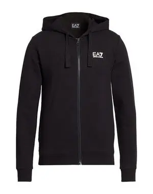EA7 Sweatshirt Size Cotton - Black