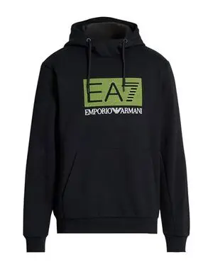 EA7 Sweatshirt Size Polyester, Cotton - Black