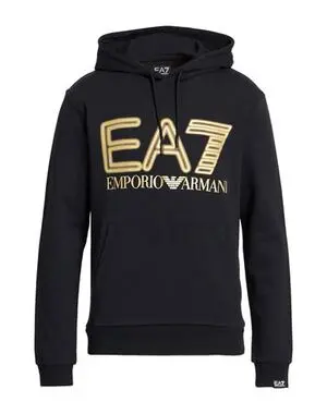EA7 Sweatshirt Size Cotton - Black