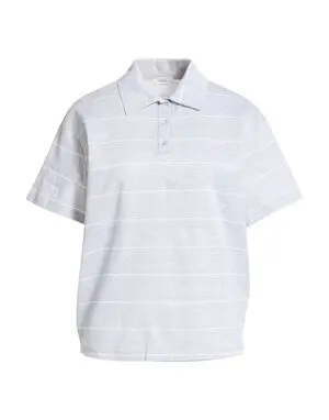Peserico Striped Linen Cotton Polo Shirt