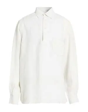 Manebí Shirt Azure Size Linen - Blue