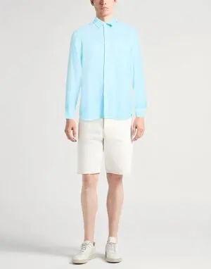 120% Lino Shirt Sky Size Linen