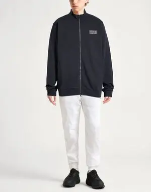 EA7 Sweatshirt Midnight Size Polyester, Cotton