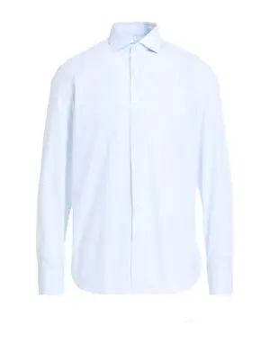 Caruso Shirt Sky Size Cotton