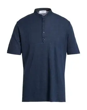 LARDINI T-shirt Light Brown Size Linen - Navy