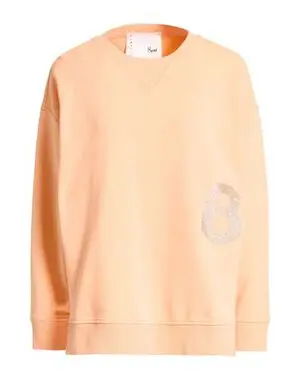 8PM Sweatshirt Apricot Size Cotton - Orange