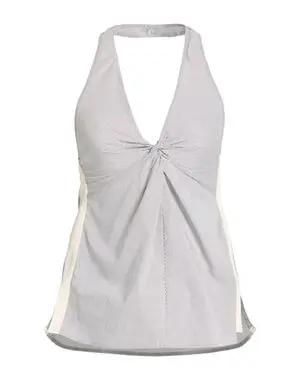 8PM Top Charcoal Size Cotton, Polyamide, Elastane - Grey