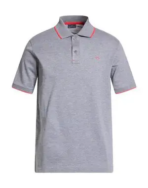 Paul & Shark Polo Shirt Size Cotton - Grey