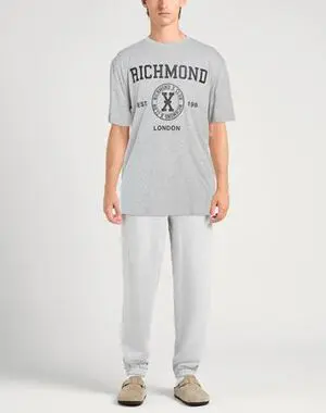 RICHMOND X T-shirt Size Pima Cotton, Viscose - Grey