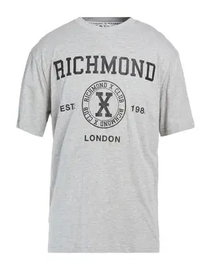 RICHMOND X T-shirt Size Pima Cotton, Viscose - Grey