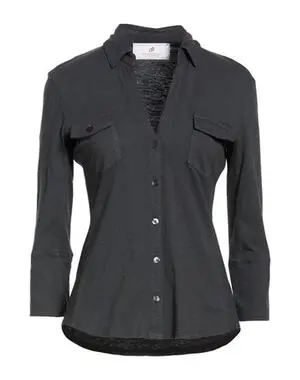 COMPAGNIA ITALIANA Shirt Charcoal Size Cotton - Grey