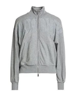 MOORER Light Cotton Sweatshirt - Light Grey