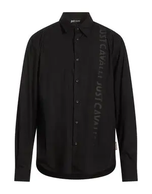 Just Cavalli Shirt Size Cotton - Black