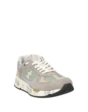 Premiata Leather And Textile Fiber Low-top Sneakers