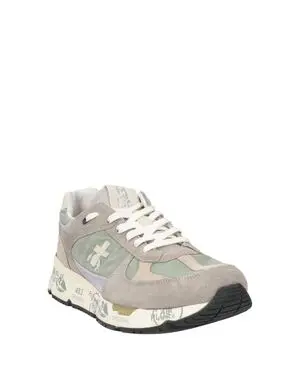 Premiata Leather And Textile Fiber Low-top Sneakers