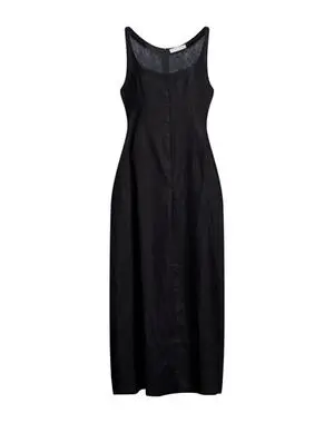 Faithfull The Brand Maxi Dress Size Linen - Black