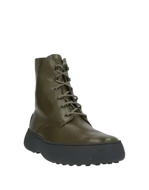 TOD'S Ankle Boots Military Size Leather