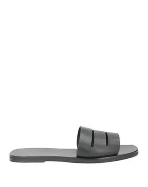 ANCIENT GREEK SANDALS Sandals Size Leather - Black