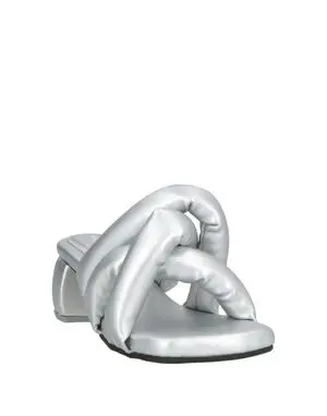 YUME YUME Synthetic Material Sandals - Silver
