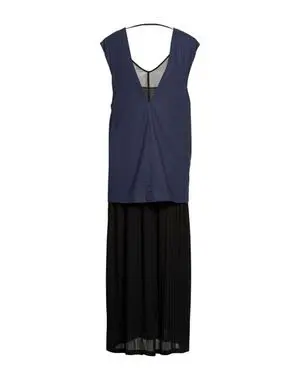 ALYSI Viscose Maxi Dress - Blue