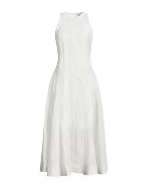Sandro Maxi Dress Size Linen, Polyester