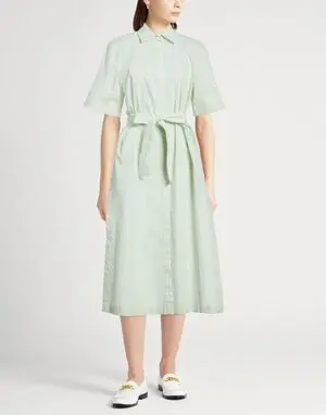 DEPARTMENT 5 Midi Dress In Light Cotton And Polyamide
