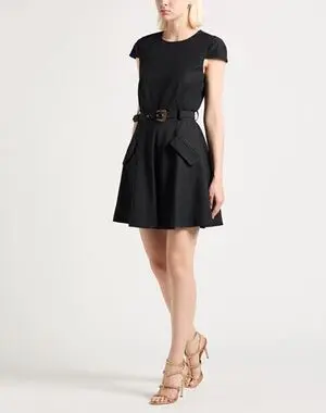 Versace Taffeta Mini Dress With Appliqués