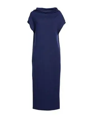 Alpha Studio Maxi Dress Size Wool - Blue
