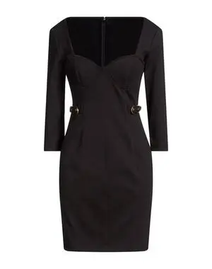 Versace Mini Dress Size Viscose, Polyamide, Elastane - Black