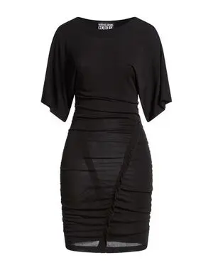 Versace Mini Dress Size Viscose - Black
