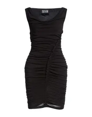 Versace Mini Dress Size Viscose - Black