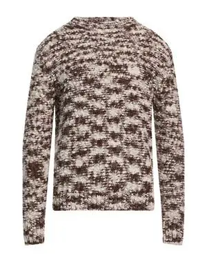 DANIELE FIESOLI Lab Sweater Chocolate Size Wool, Polyamide