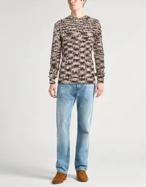 DANIELE FIESOLI Lab Sweater Chocolate Size Wool, Polyamide