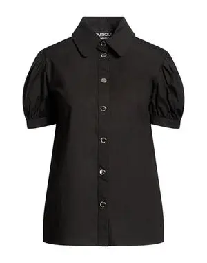 Moschino Shirt Size Cotton, Elastane - Black