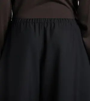 Khaite Roma Virgin Wool Wide-leg Pants