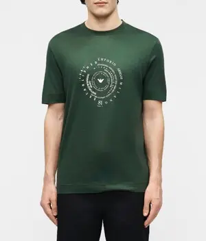 Emporio Armani Logo Print T-shirt