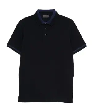 Emporio Armani Logo-detailed Short-sleeved Polo Shirt