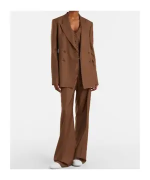 Gabriela Hearst Angela Wool And Silk Blazer