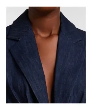 Gabriela Hearst Grant Denim Blazer