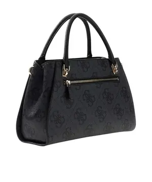 Guess Noelle Patterned Charm Shoulder Bag
