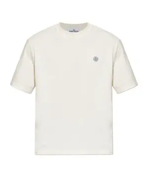 Stone Island Short-sleeved T-shirt - Ivory