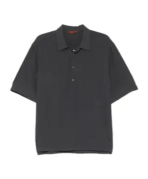 Barena Venezia Short-sleeve Polo Shirt - Black