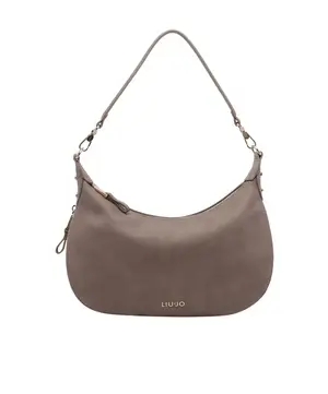 Liu Jo Logo Hobo Shoulder Bag - Brown