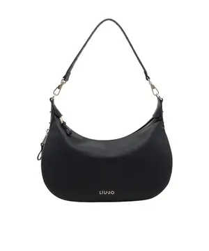 Liu Jo Zippered Shoulder Bag - Black