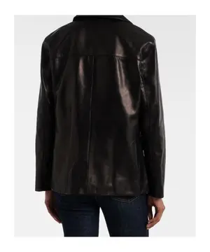 NILI LOTAN Tristan Leather Jacket