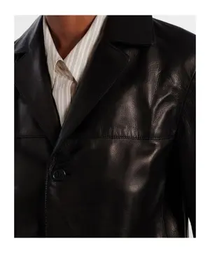 NILI LOTAN Tristan Leather Jacket