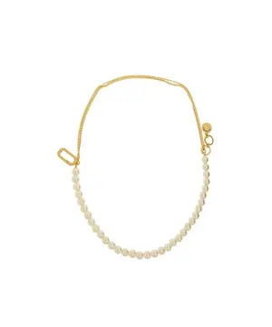 ALLSAINTS Double-layer Pearl Bracelet - Yellow