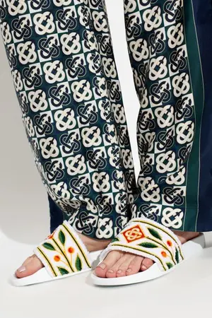Casablanca Round Toe Slippers
