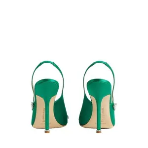 BALENCIAGA X MANOLO BLAHNIK Balenciaga Manolo Blahnik Slingback In Grass