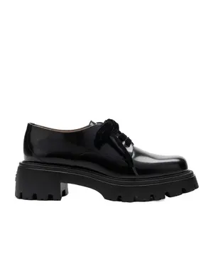STUART WEITZMAN Laced Flat Shoes - Black